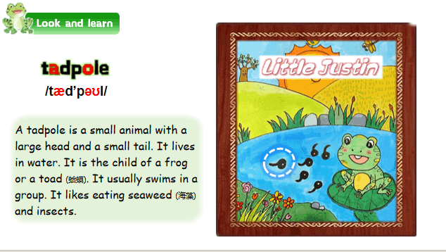 5BM1U2 Watch it grow! P4 Little Justin课件 - 英语 - 三学堂®三学苑®|权威专业教育资源网站